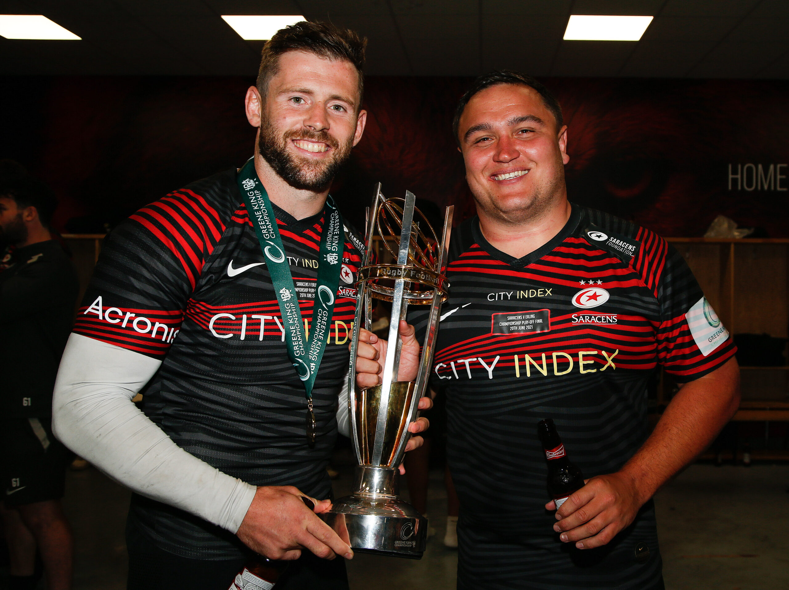 Jamie George and Elliot Daly sign new contracts at Saracens